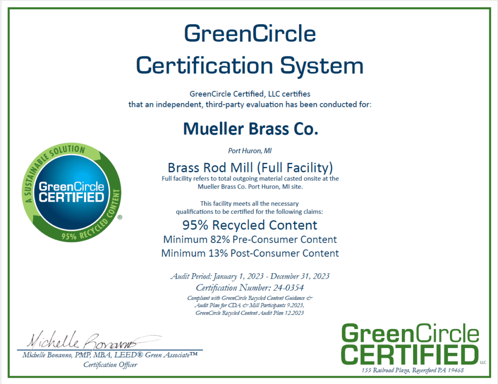 Heat Treat » Mueller Brass Co.